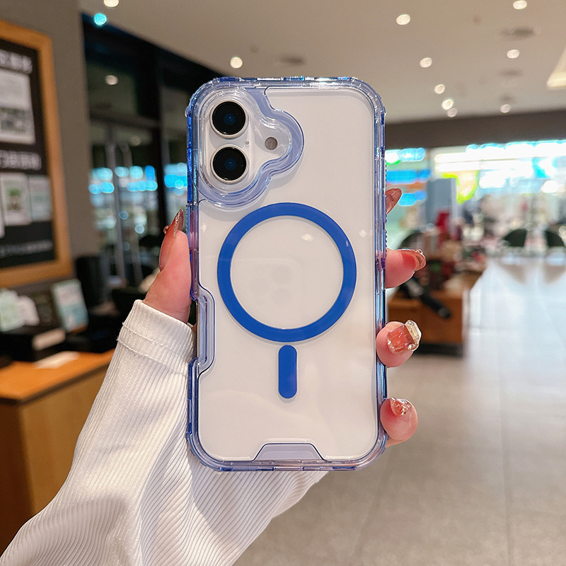 ClearShield Pro™ Magnetic Transparent Case - Durable & Stylish